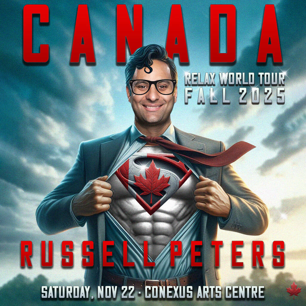 Russell Peters – RELAX* World Tour | Conexus Arts Centre | Conexus Arts ...