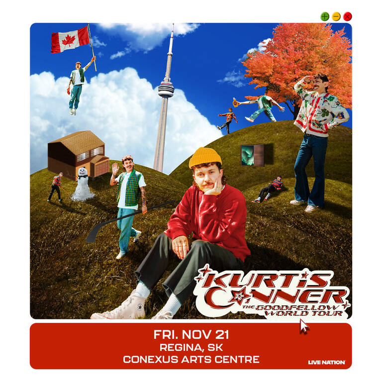 Kurtis Conner: The Goodfellow Tour | Conexus Arts Centre | Conexus Arts ...